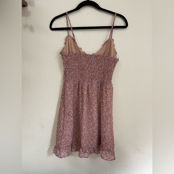 Dress Forum | Dresses | Pink Floral Mini Dress | Poshmark